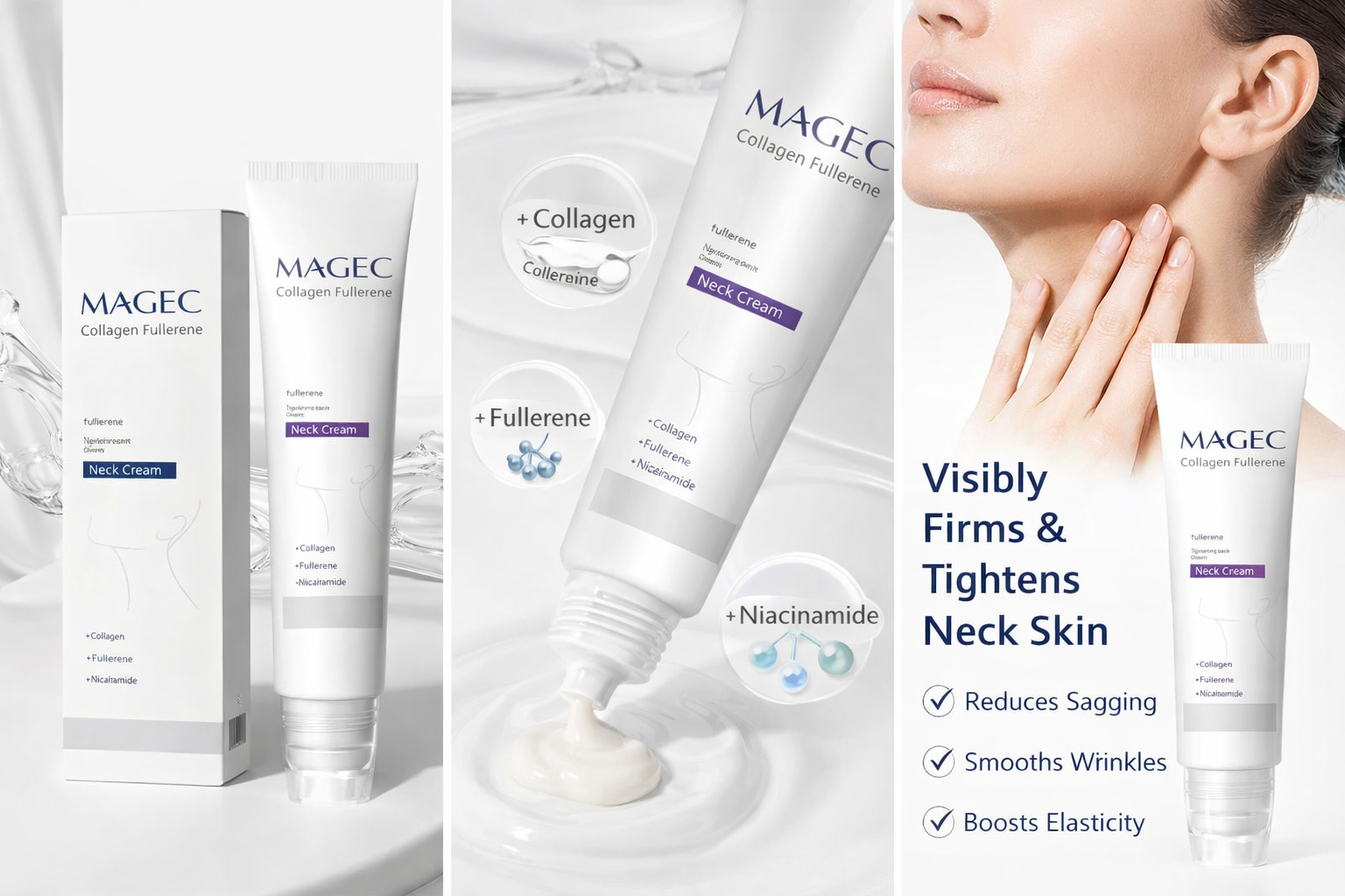 MAGEC Collagen Fullerene neck cream – Shemark.store